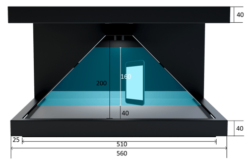 Dreamoc™ HD3 - Get a 3D Hologram with our 3D Holographic Displays