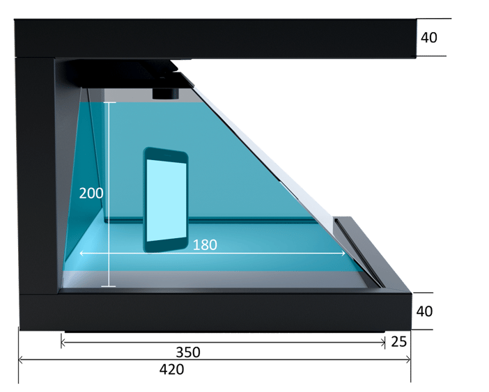 Dreamoc™ HD3 - Get a 3D Hologram with our 3D Holographic Displays